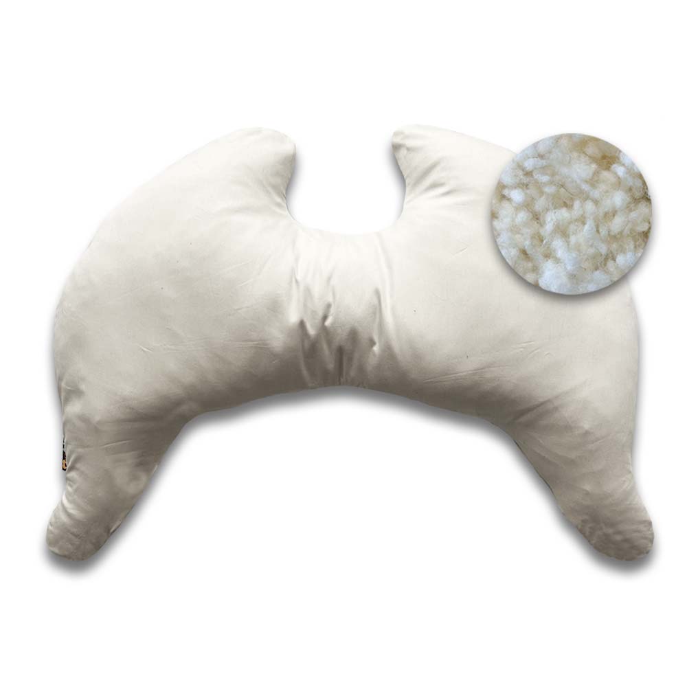Organic Joy Wings Pillow with Sheep Wool | MeroWings – MeroWings Int ...